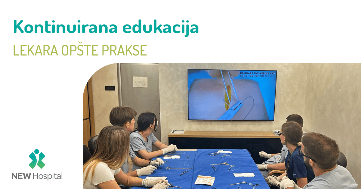 Kontinuirana edukacija lekara opšte prakse - New Hospital