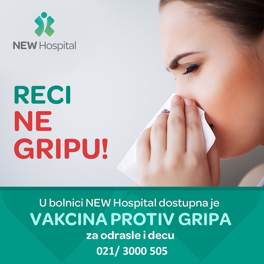 Gripa – Simptomi, lečenje i prevencija - New Hospital